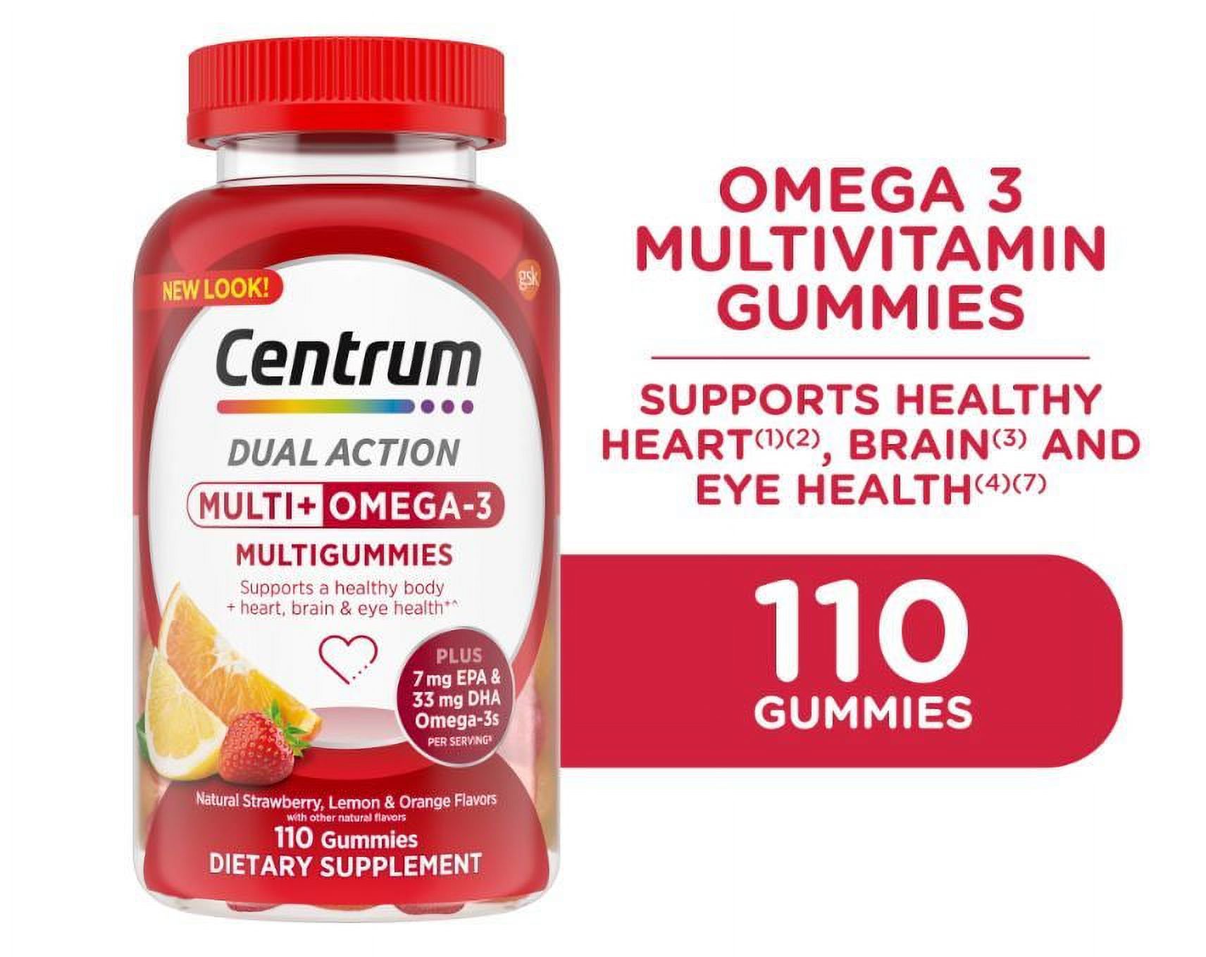 Centrum Multigummies Adult Gummy Vitamins, Multivitamin Supplements ...