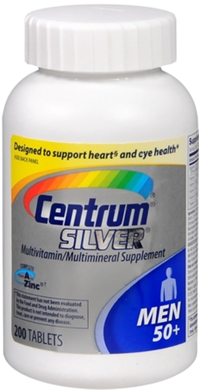 Centrum Silver Ultra Men's Tablets 200 Tablets - Walmart.com