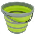Centurion 1402 10 Liter Lime Green-Grey Collapsible Bucket - Walmart.com