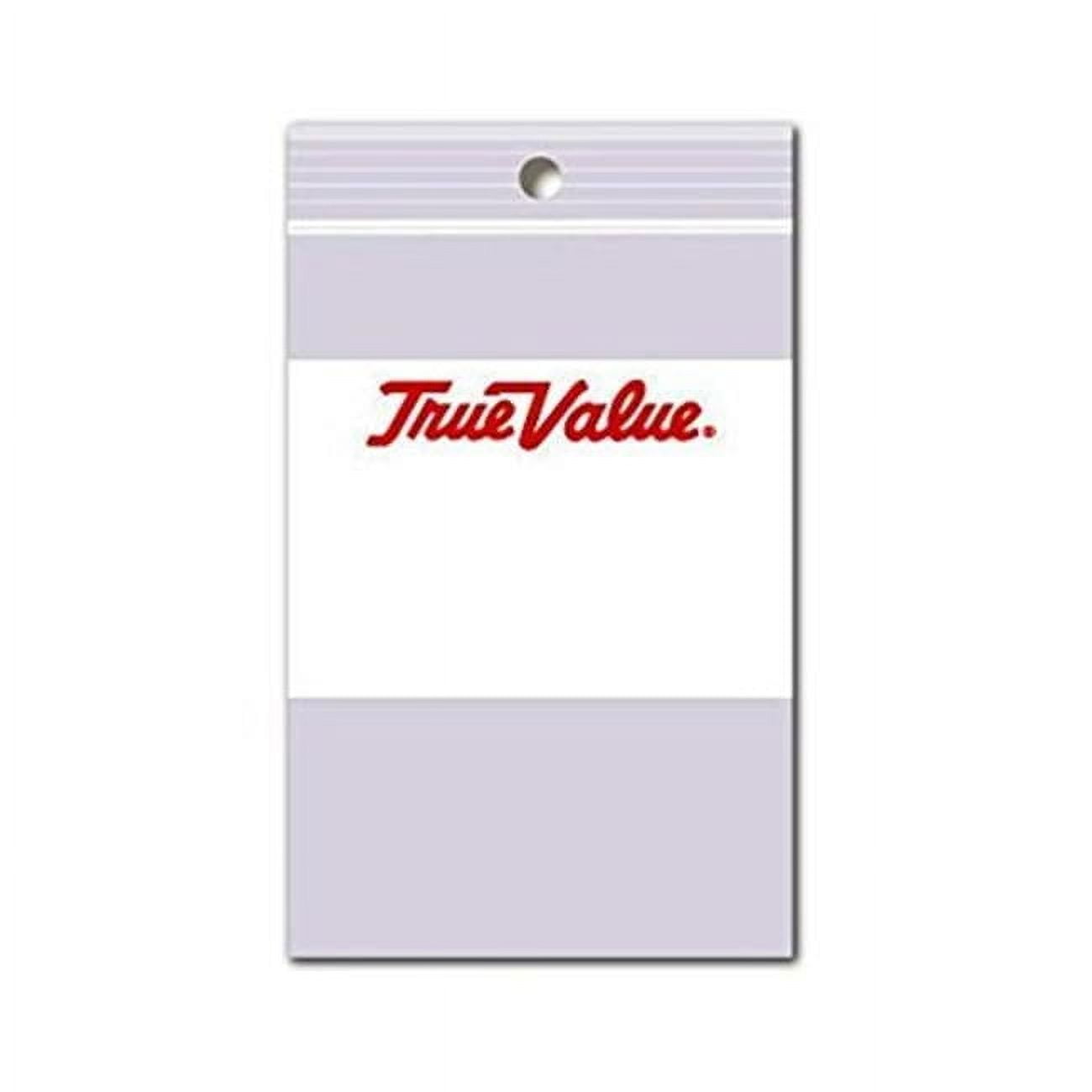 Centurion 205611 3 x 4 in. True Value 2 Mil Zip Lock Type - 100 Pack ...