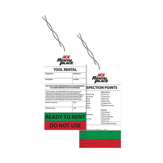Centurion Labels for Organizing Rental Equipment in Offices - Walmart ...