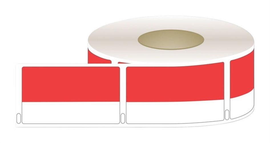 RED BIN TAG F/DYMO (Pack of 1) - Walmart.com