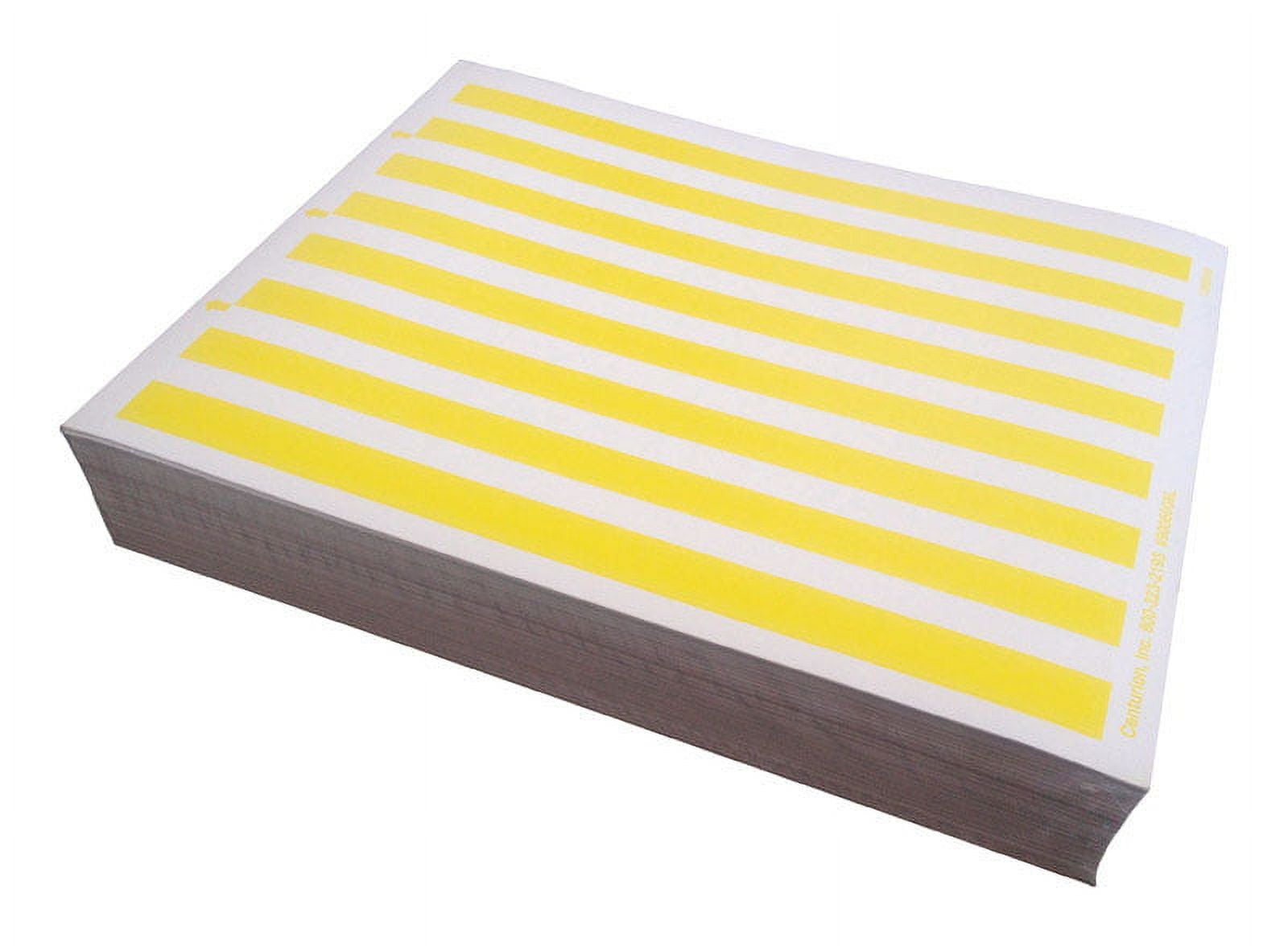 Yellow Adhesive Backed Bin Tag Labels 250 each - Walmart.com