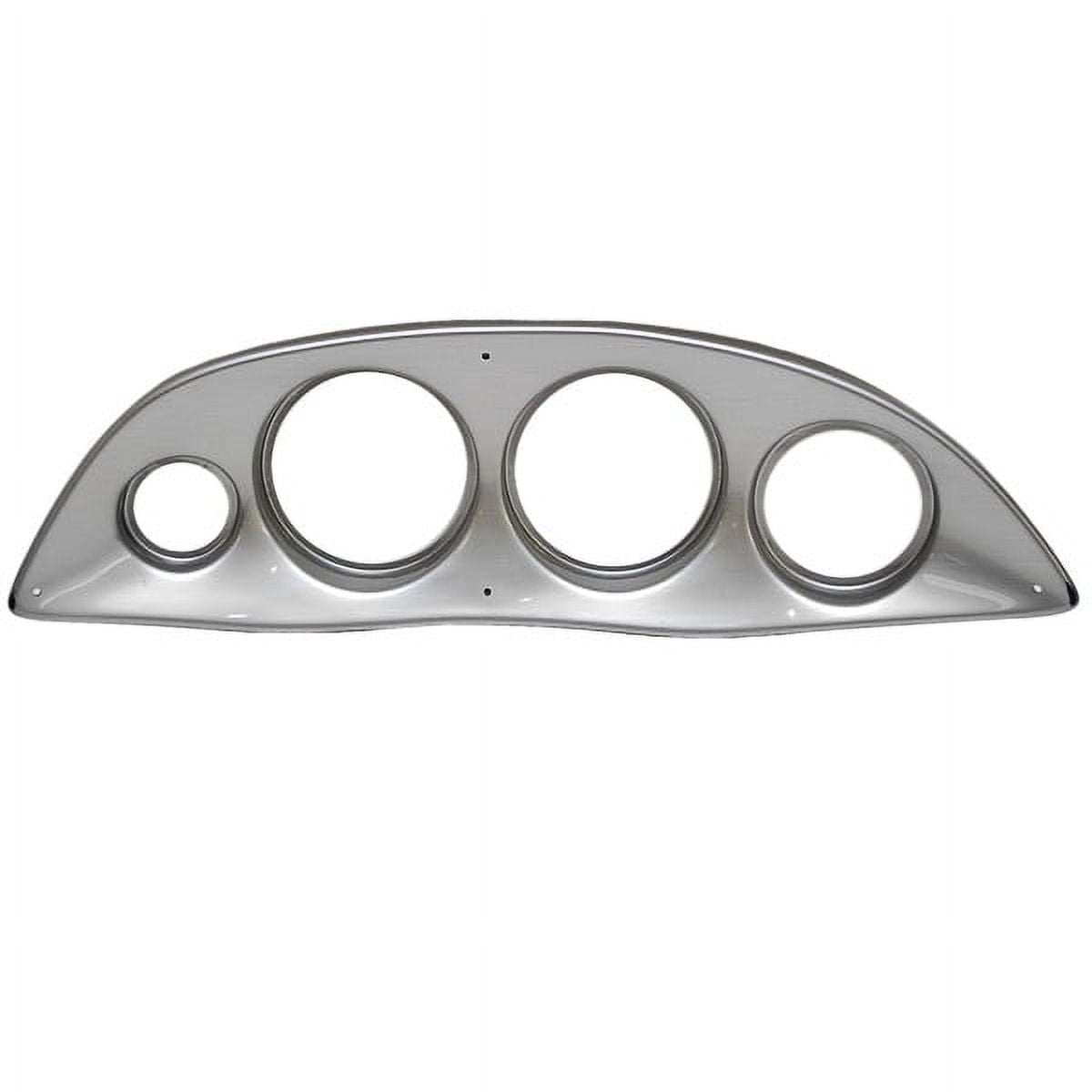 Centurion Boat Blank Gauge Panel K-429 | Enzo 22 1/2 x 7 Inch Silver ...