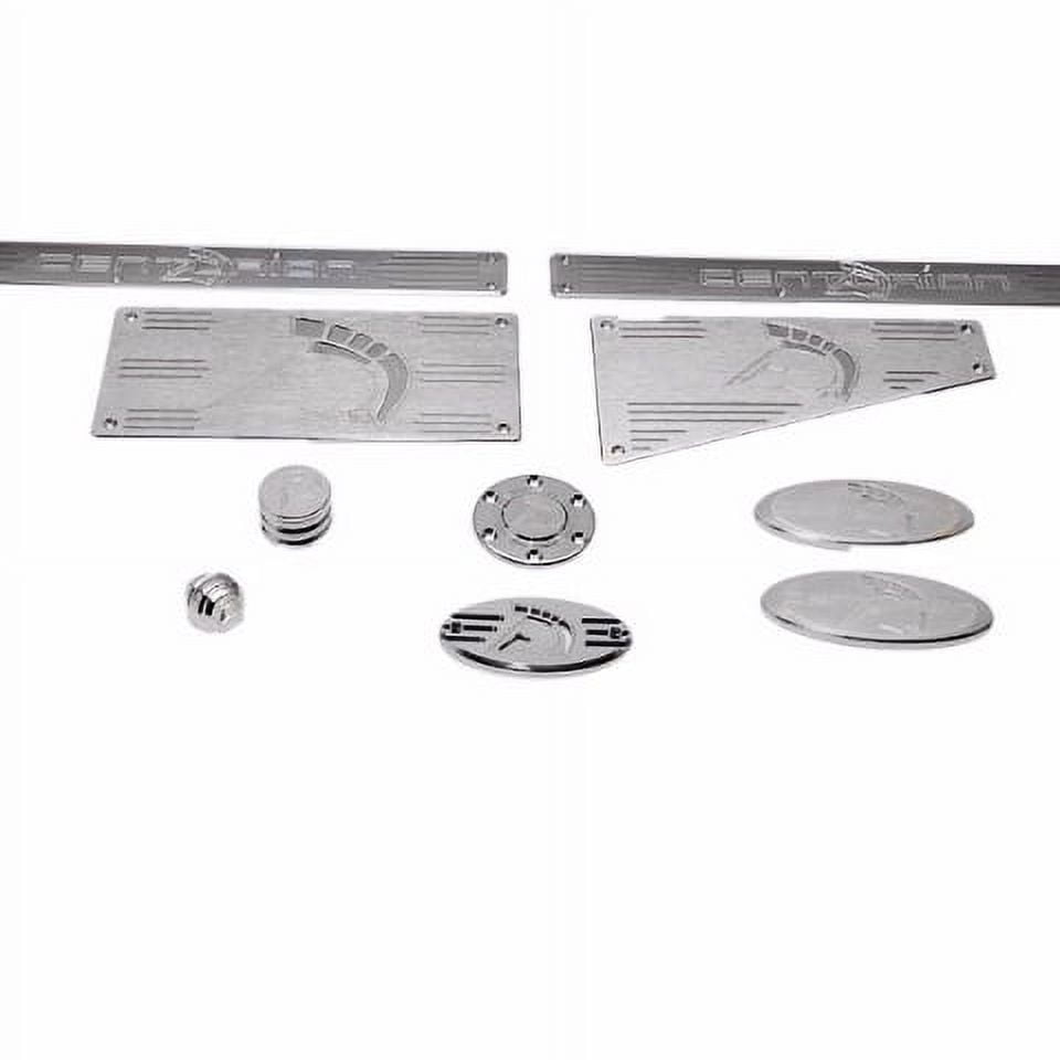 Centurion Boat Logo Emblem Plates | Cyclone Stainless Steel (Kit ...
