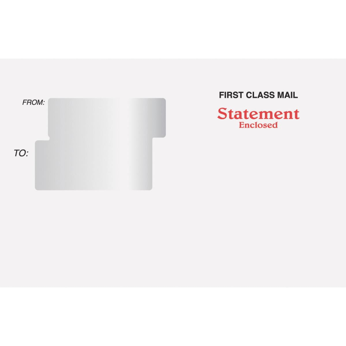 Centurion Epicor Statement Envelopes, White Window, 500/Box, 6"H x 9"W ...