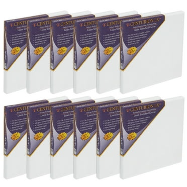 Centurion Deluxe Professional Oil Primed Linen Canvas Panels - 8x10 - 6 ...