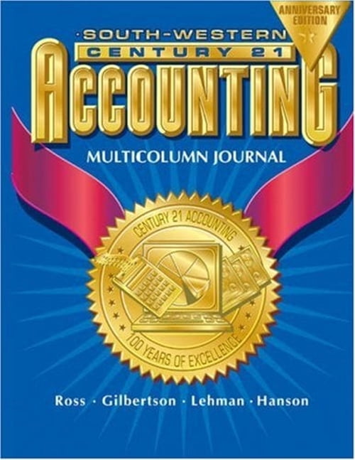 Pre-Owned Century 21 Accounting Multicolumn Journal Anniversary Edition ...