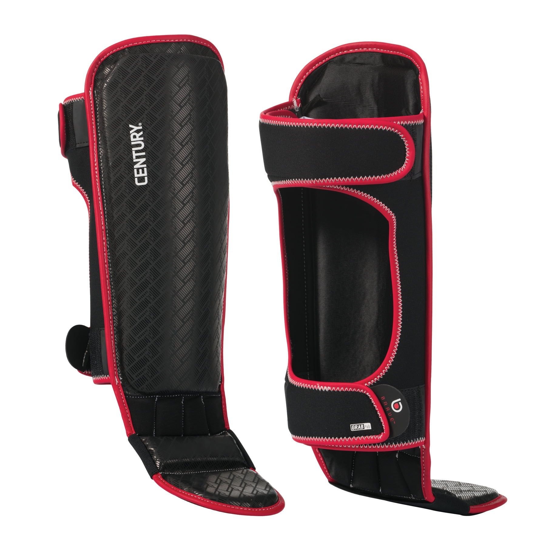 Century BRAVE MMA SHIN GUARDS RED/BLACK - Walmart.com