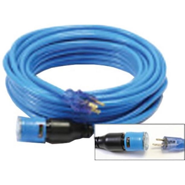 Century Wire Pro Lock 100 Ft 12/3 Sjtw Molded Extension Cord With Cgm ...