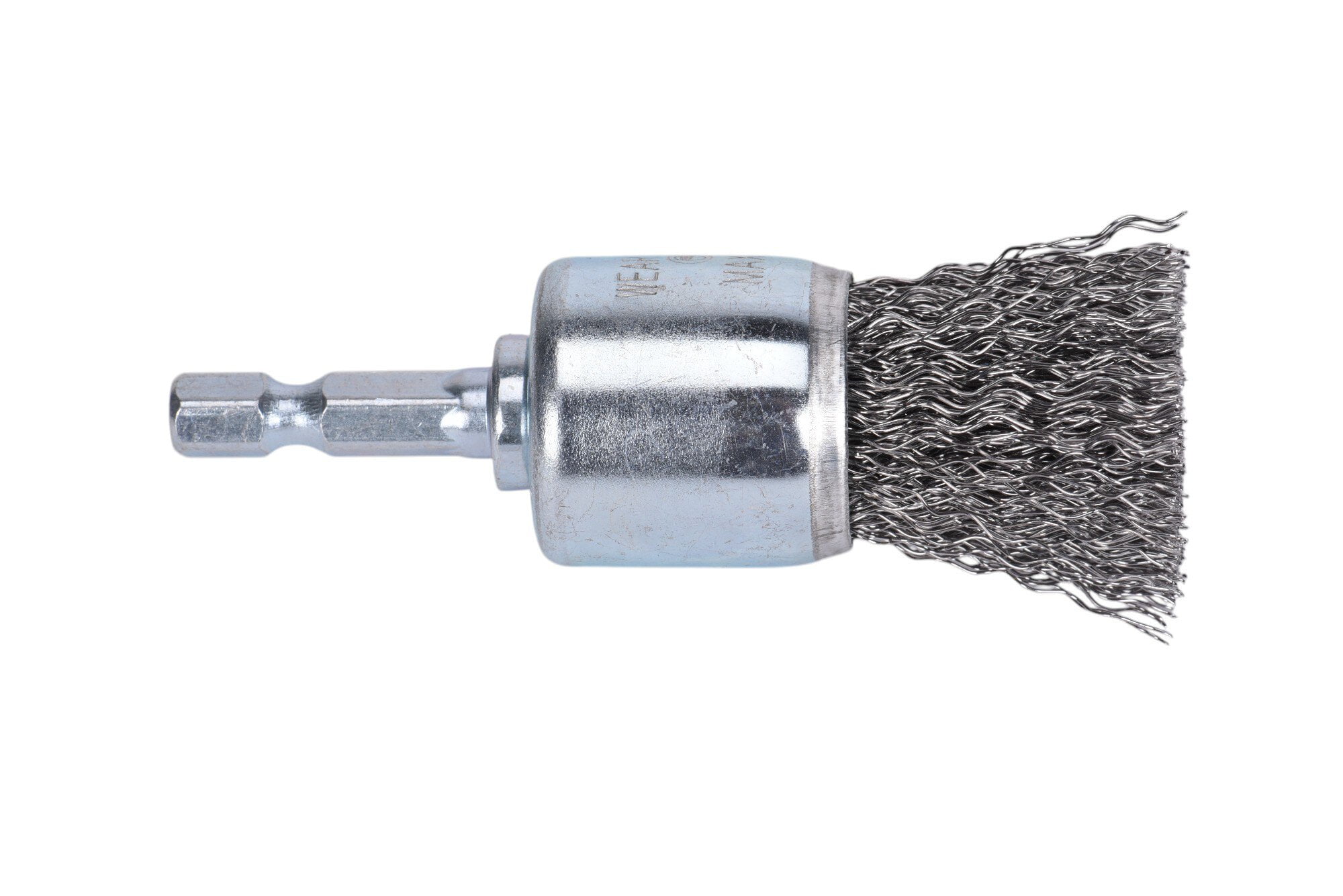 Century Drill & Tool 76201 Coarse Crimped Wire End Brush, 1" – Removes ...