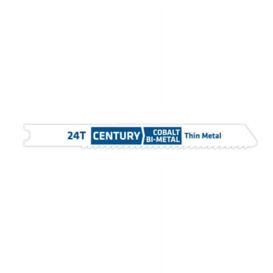 Century Drill & Tool Jig-Saw Blade, 24T Bi-Metal 2-3/4" Length .040 ...