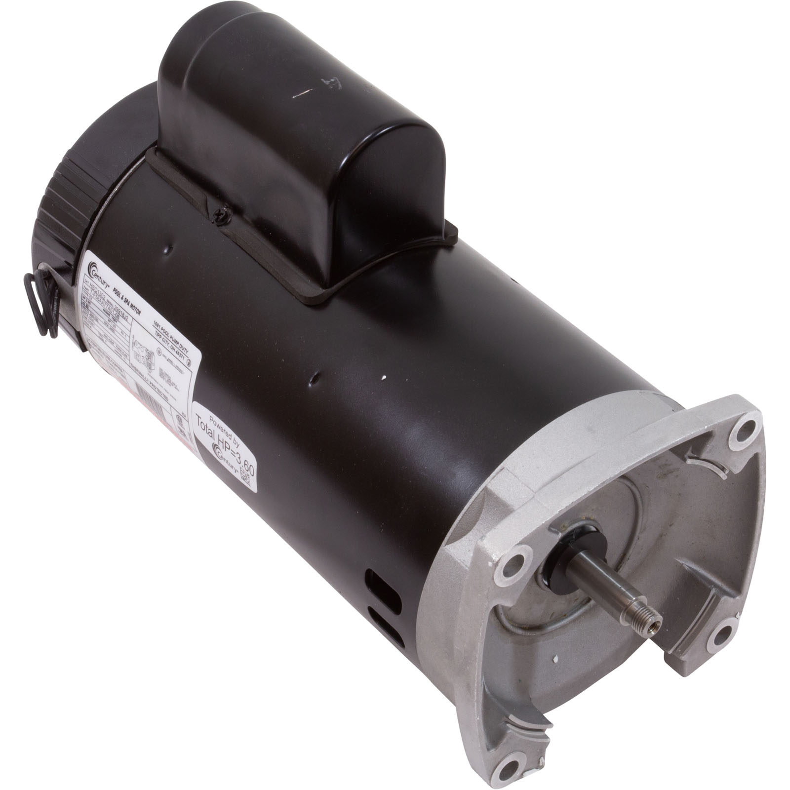 Century HSQ1302 3HP 208-230V 1-Phase 56Y Frame 3600 RPM Pool Pump Motor ...