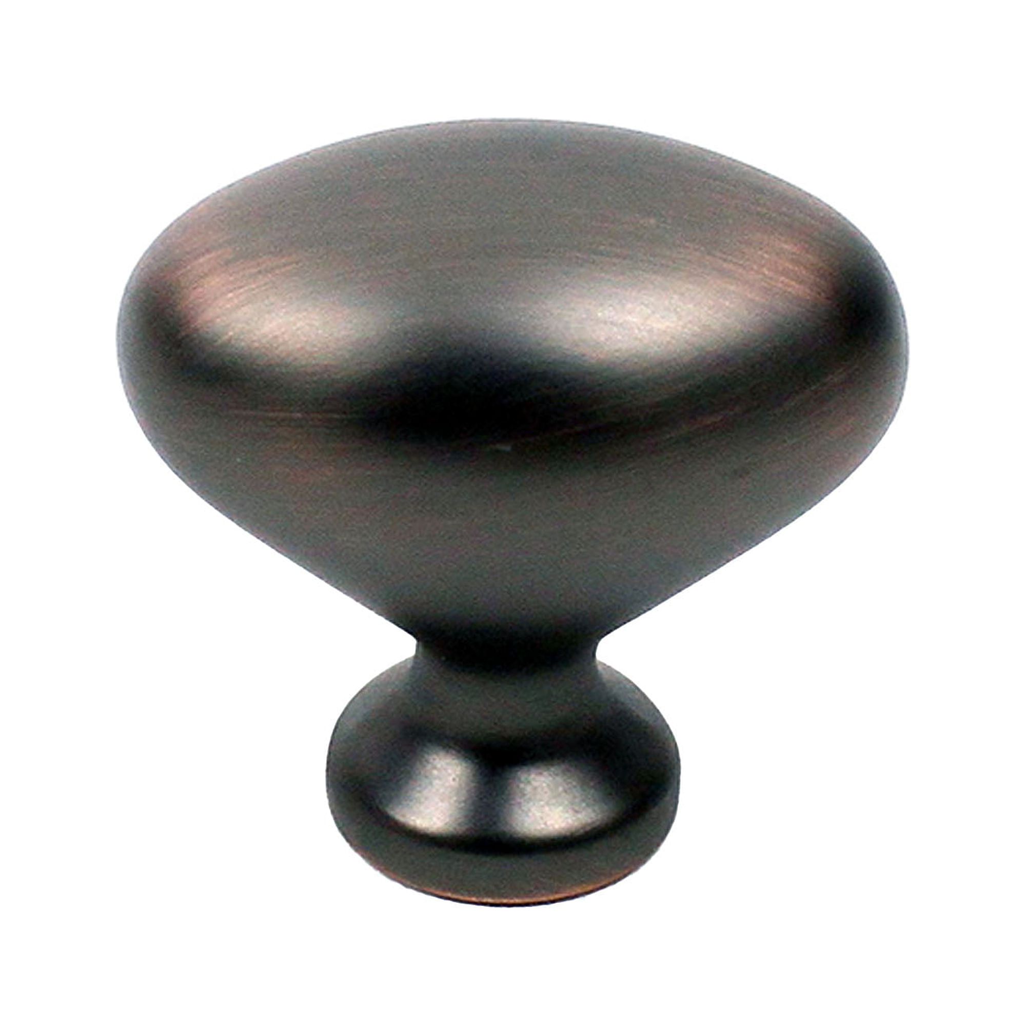 Century Hardware Glacier Collection 1-3/8" Dia. Zinc Die Cast Oval Knob ...