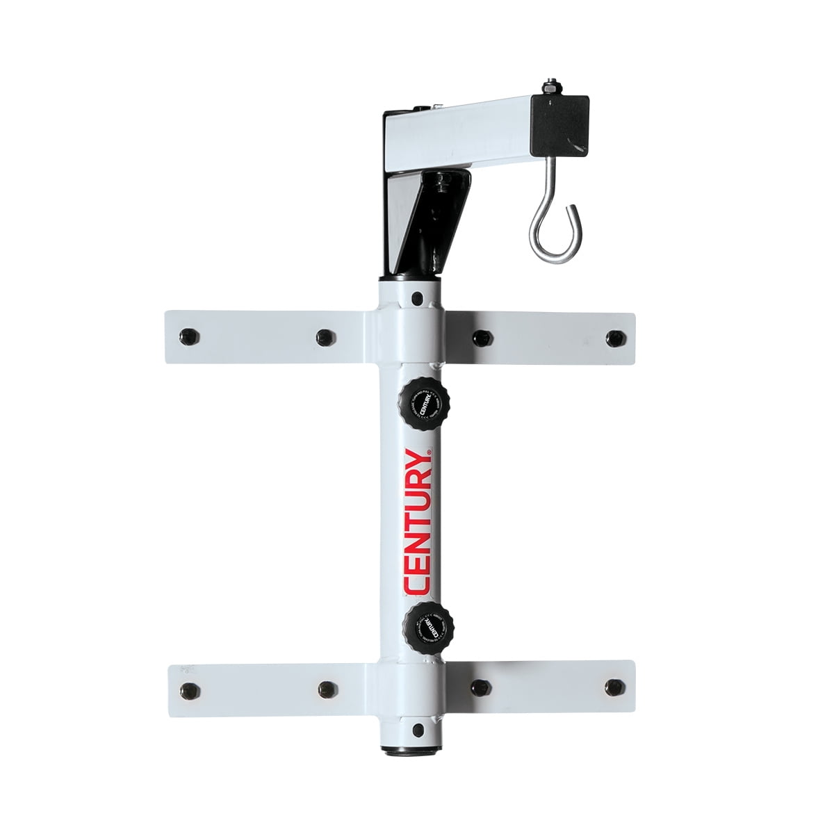 Century White Steel Wall Mount Heavy Bag Hanger for up to 100 lb Heavy ...