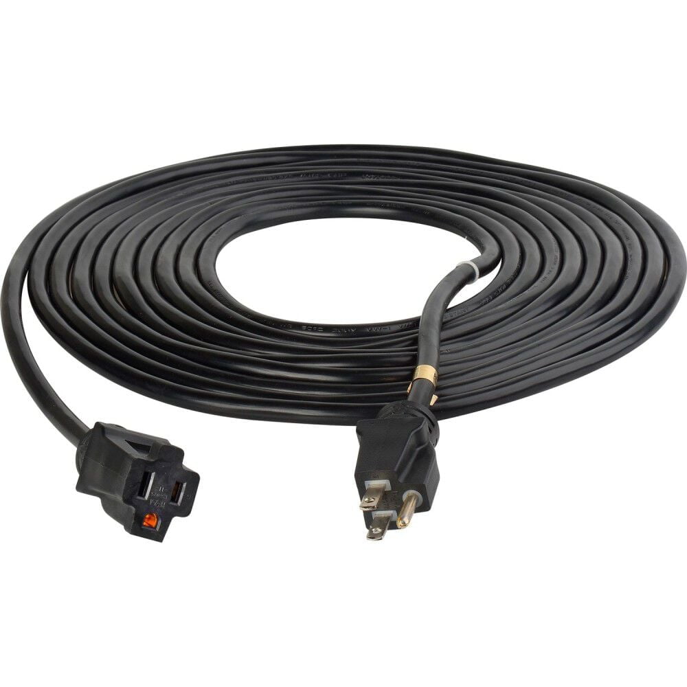 Century Wire Pro Classic 25 Ft 12/3 Sjtw Black Non-Lighted Extension ...