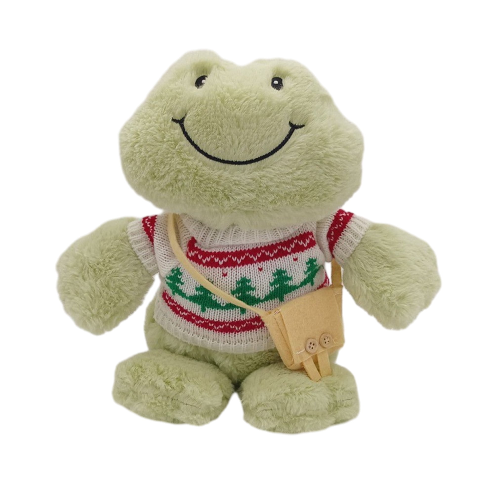 CenturyX Cute Frog Plush Toy Funny Soft Stuffed Frog Cartoon Animals ...