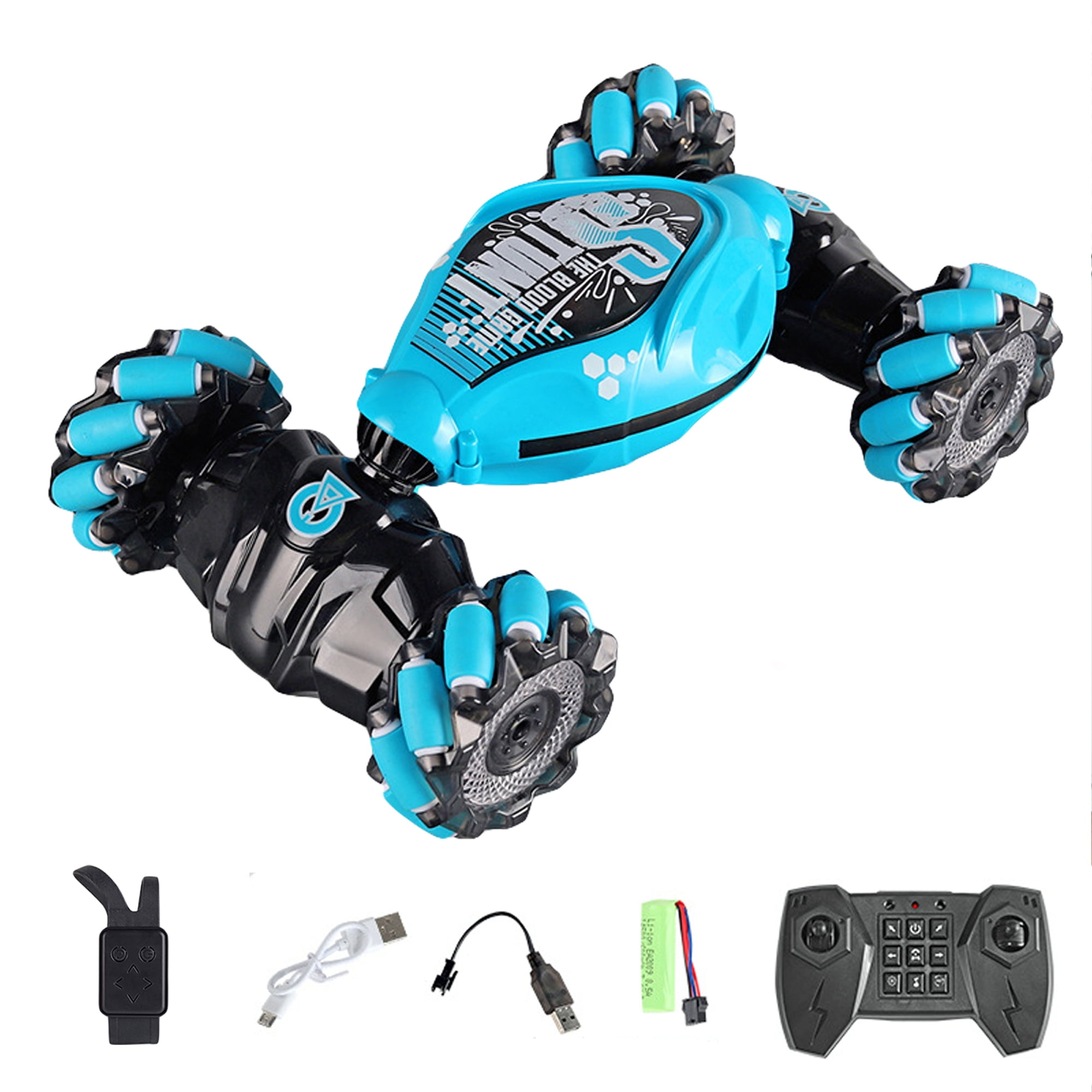 CenturyX Kids Remote Control Stunt Car Hand Gesture Sensing Stunt ...