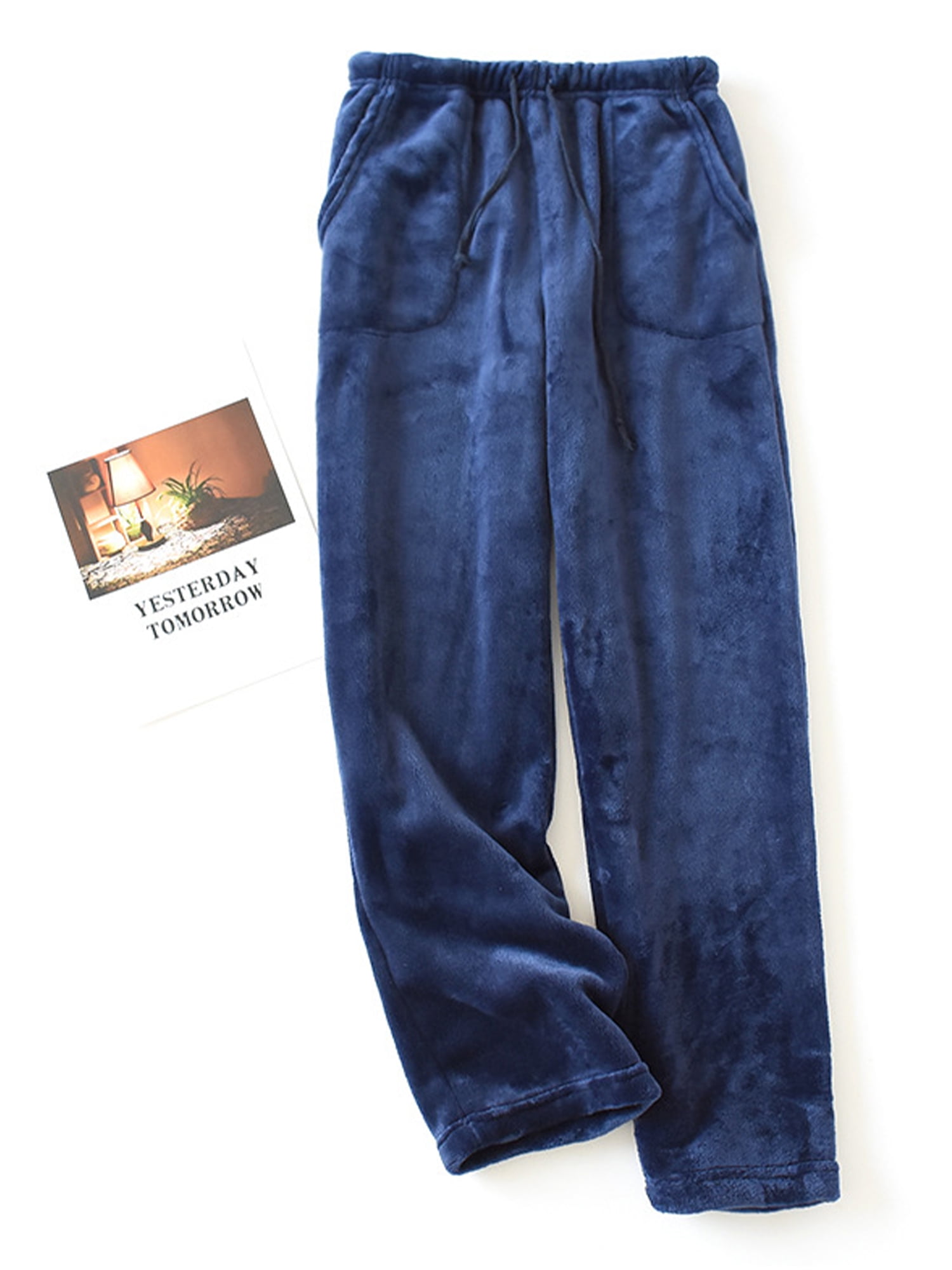 CenturyX Women's Warm Plush Fleece Pyjamas Pants Soft Fluffy Lounge ...