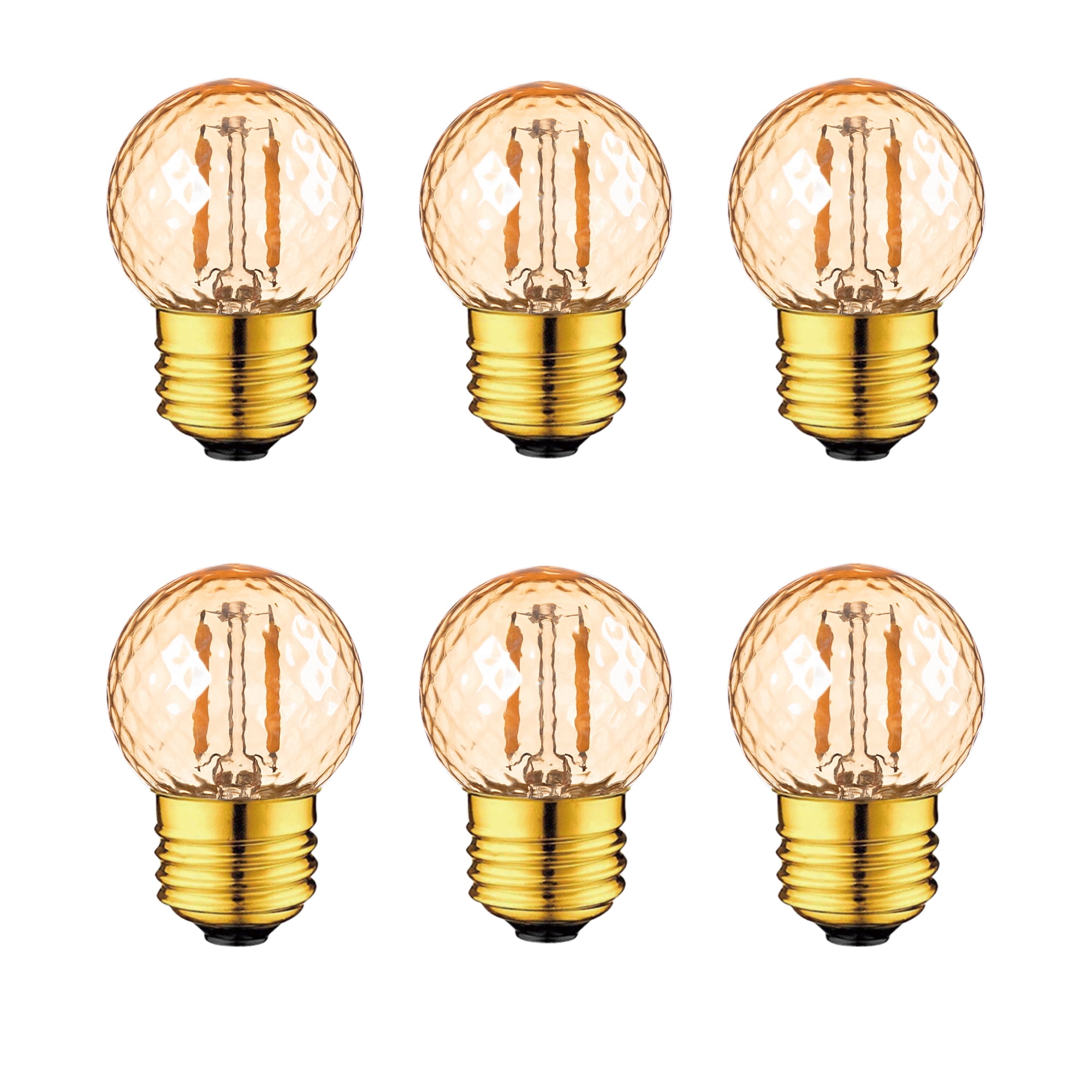 Centurylight G40 Mini Globe LED Bulb 1W (10W Equivalent) 2200K Warm ...