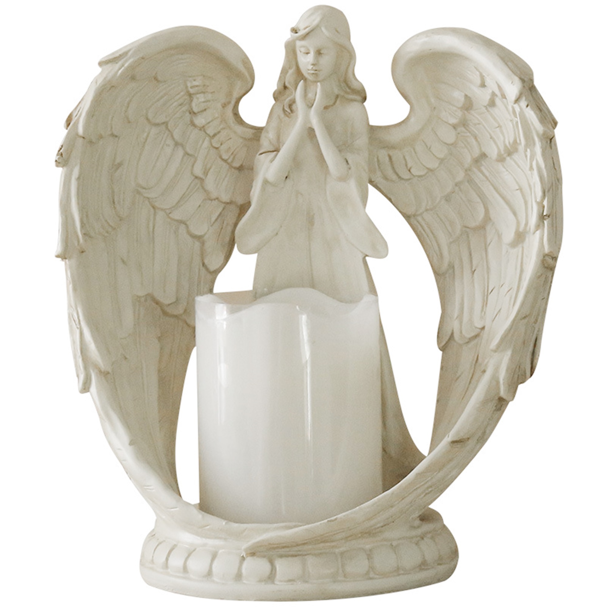 Cenuakty Angel Candle Holder Modern Resin Tea Light Holder Ornaments ...