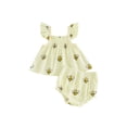 Cenuakty Baby Girls Summer Clothing Set Fashionable Cute Bee Print ...