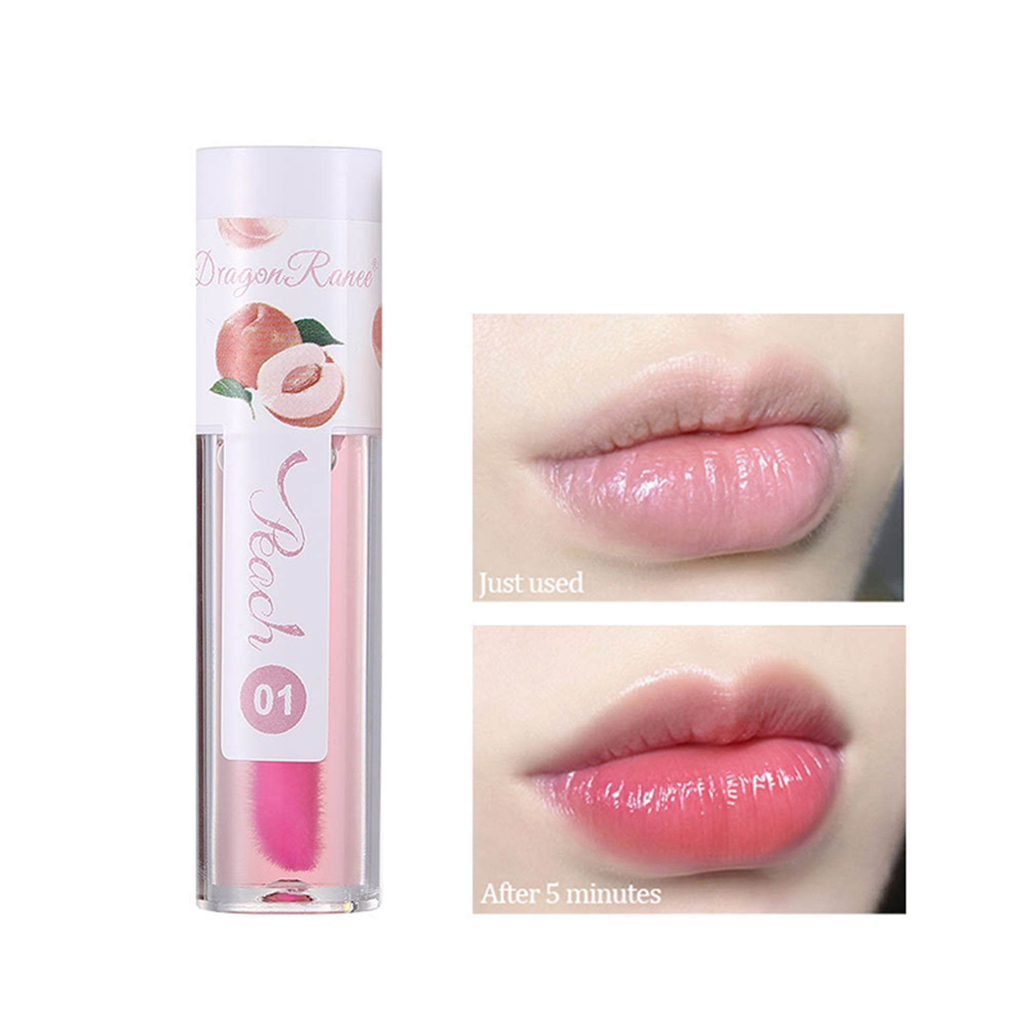 Cenuakty Color Changing Lip Oil Moisturizing Lip Plumper Magic Tinted ...