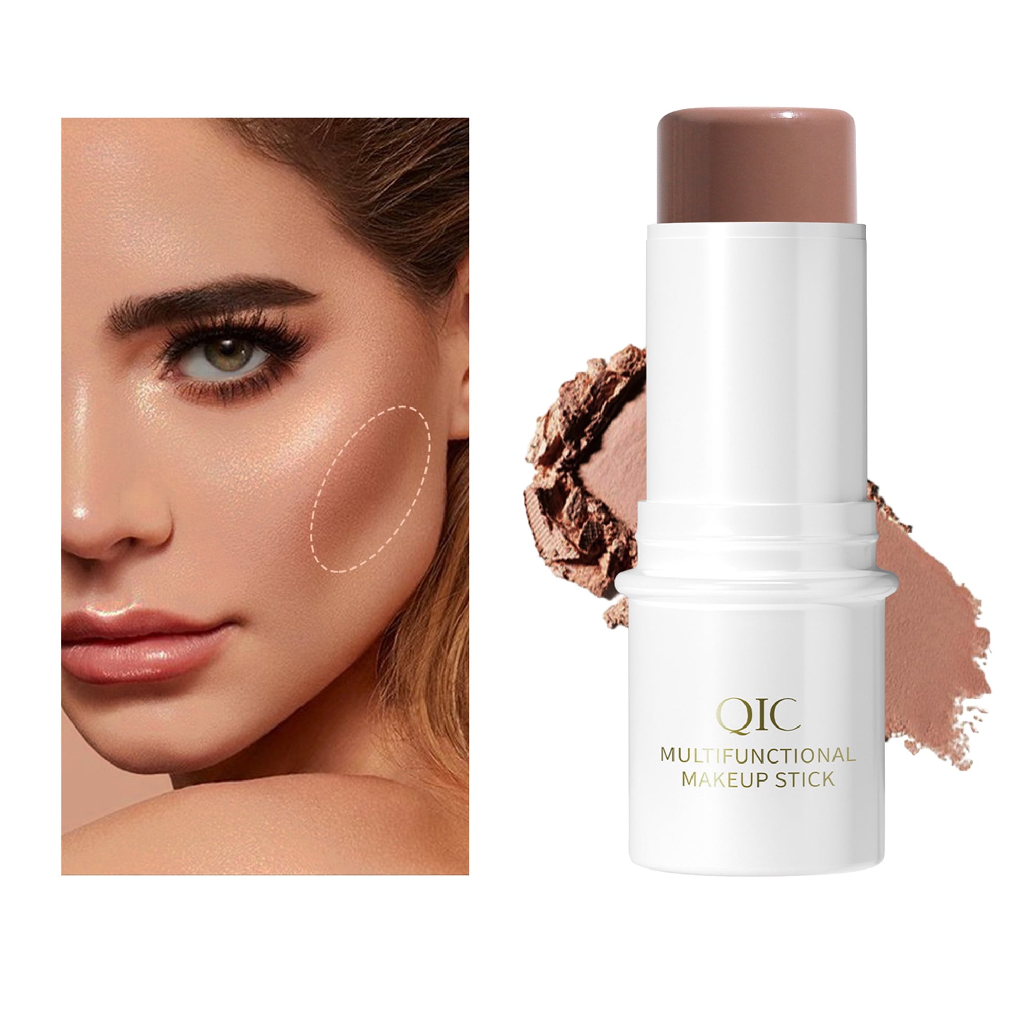 Cenuakty Cream Contour Sticks, Shades with Highlighter Bronzer Blush ...