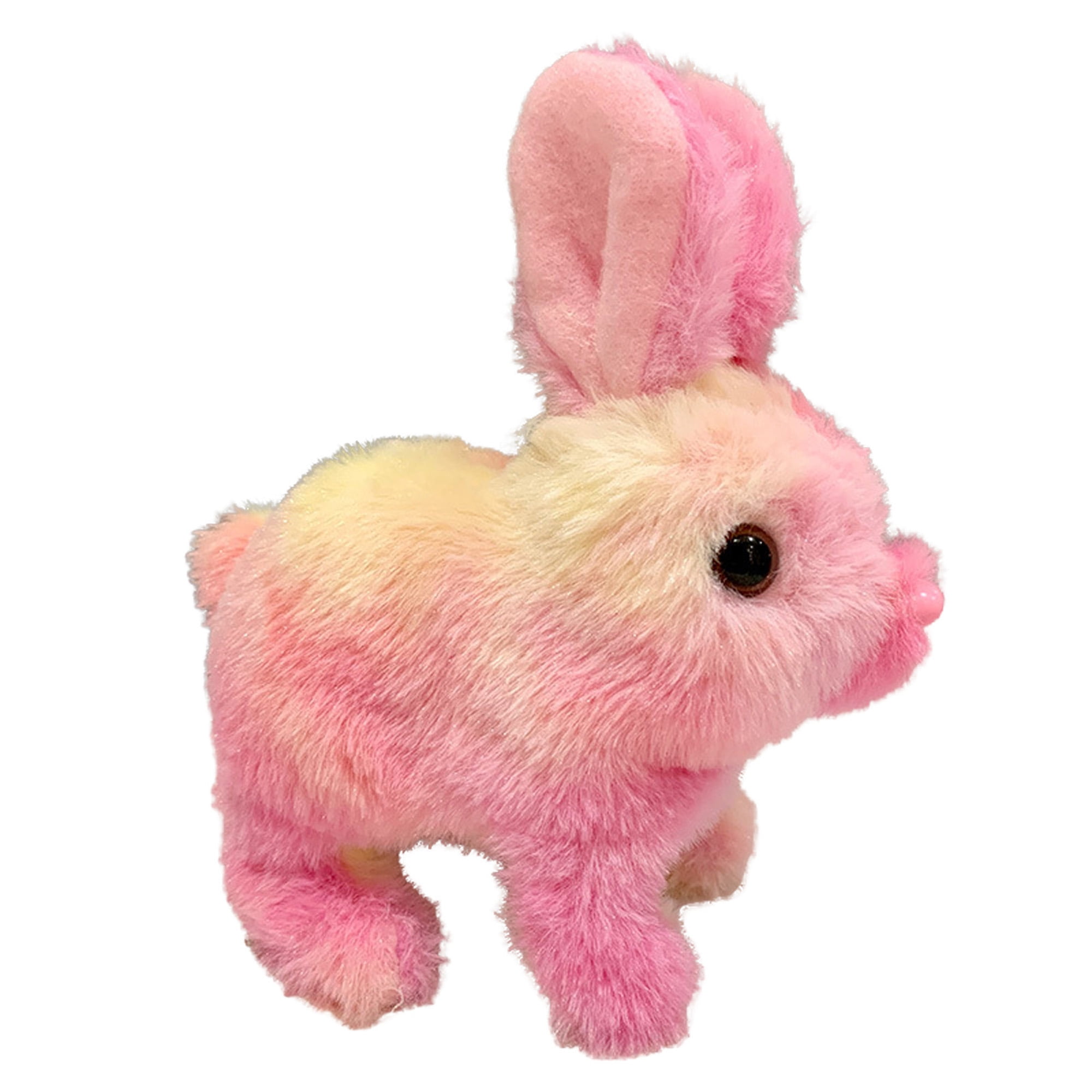 Cenuakty Hopping Electronic Bunny Toy Plush Bunny Stuffed Animal ...