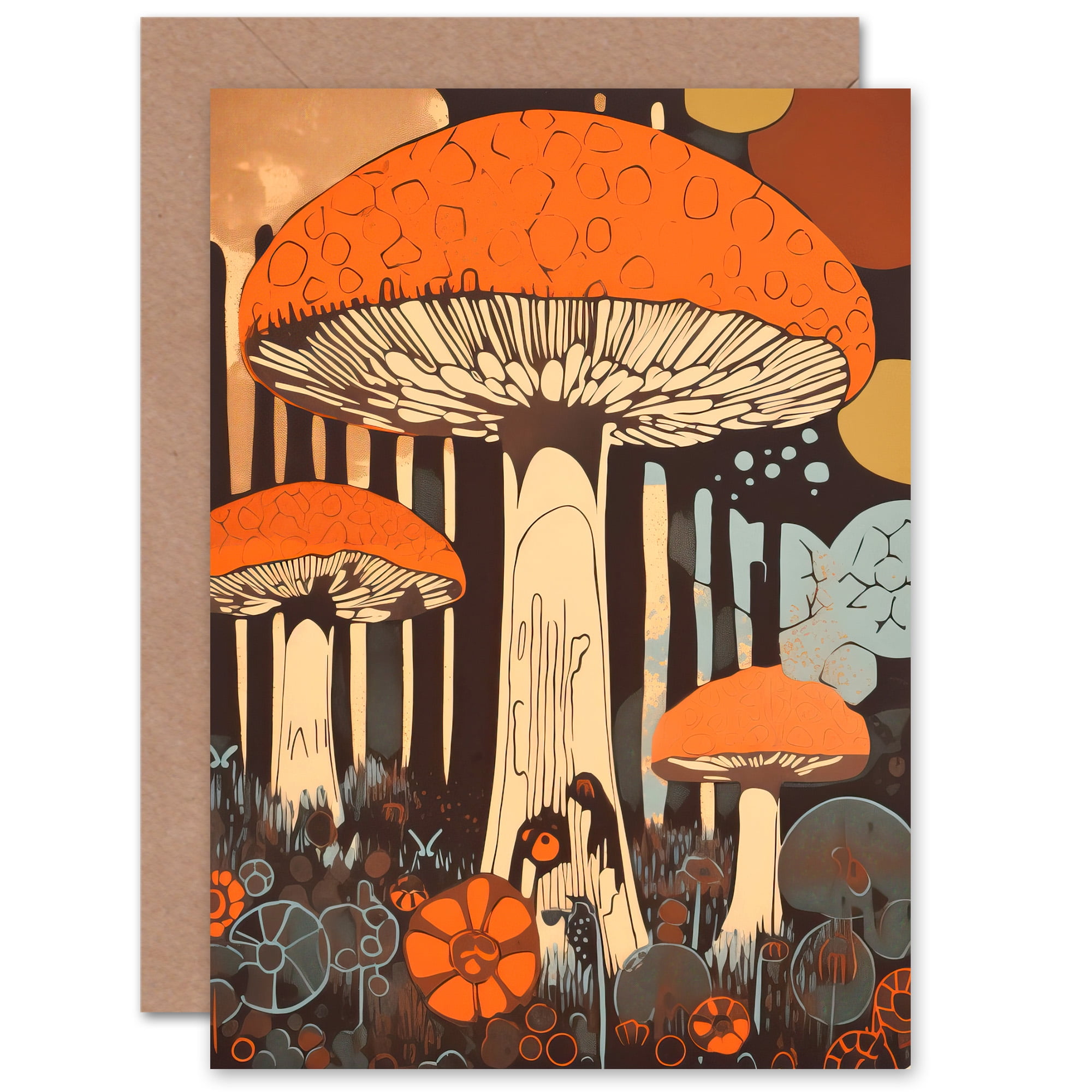 Cep Mushroom Fungi Pastel Earthy for Him or Her Man Woman Birthday ...