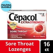 Sucrets Sore Throat & Cough Lozenges, Vapor Cherry Flavor, 18 Count ...