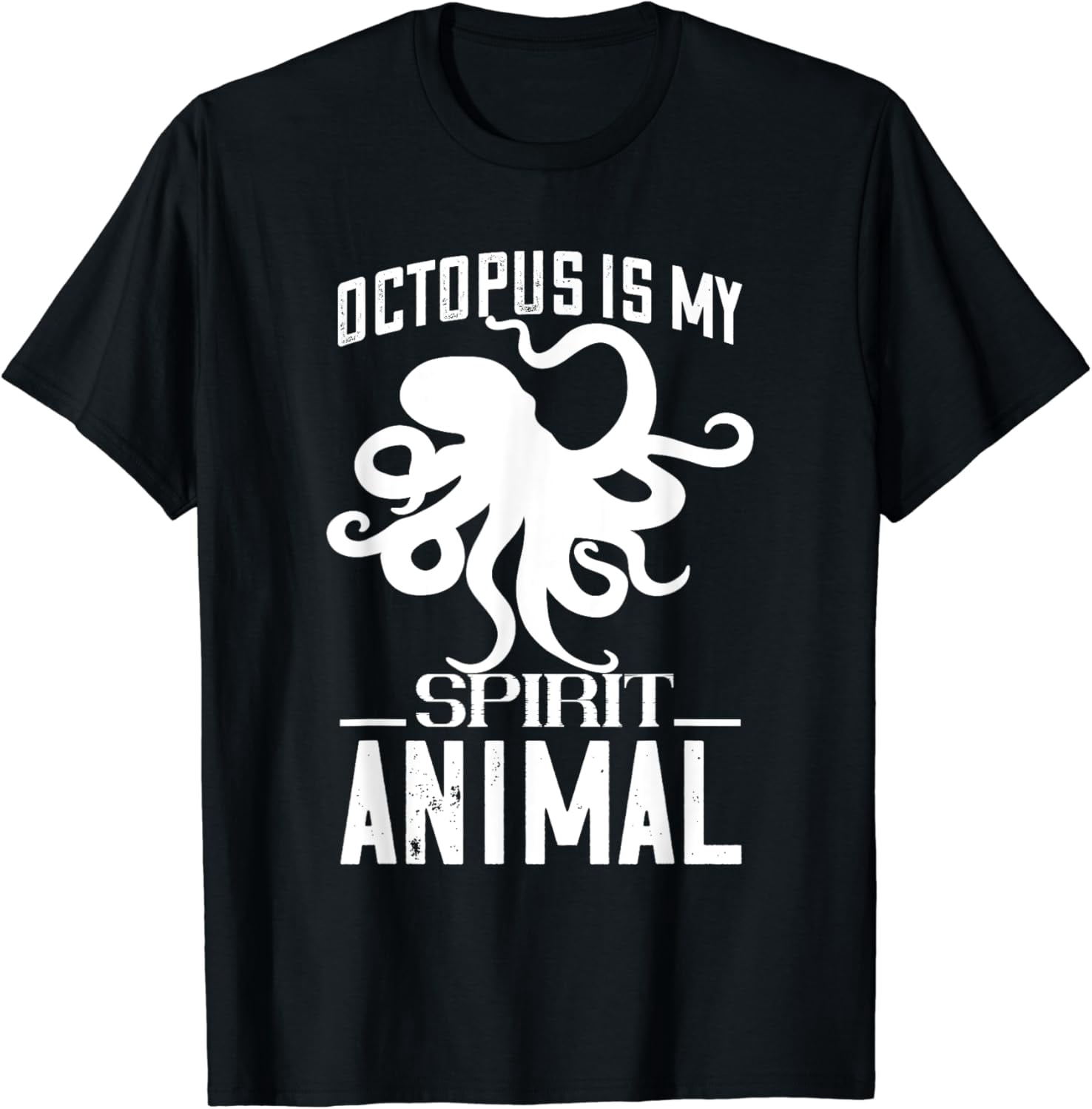 Cephalopod Kraken My Spirit Animal Sea Animals Octopus T Shirt ...