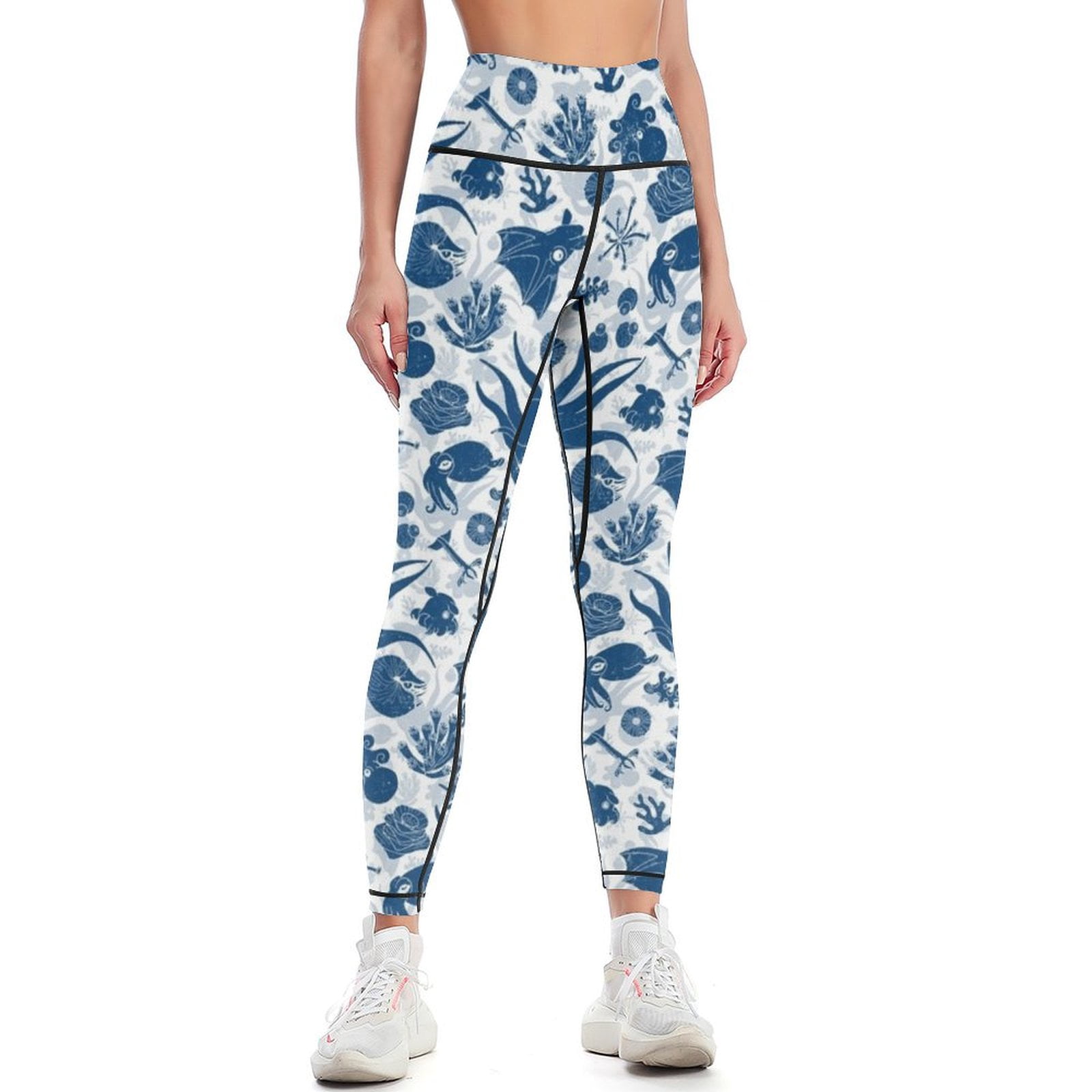 Cephalopods: Grunge Leggings leggins push up woman gym sportswear woman ...