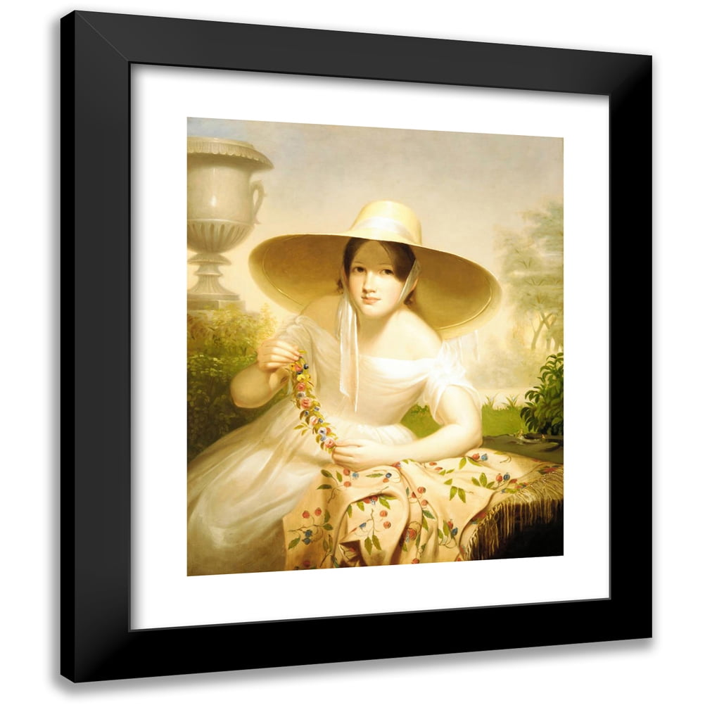 Cephas Giovanni Thompson 15x18 Black Modern Framed Museum Art Print Titled - Spring (1838 ...