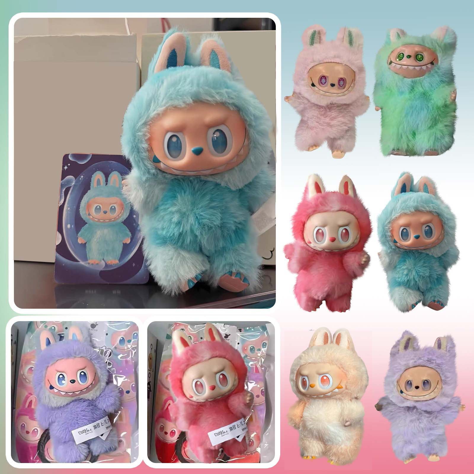 Cepheusun P-MART LABUB Plush Toys, LABU The Monsters - Big Into Energy ...