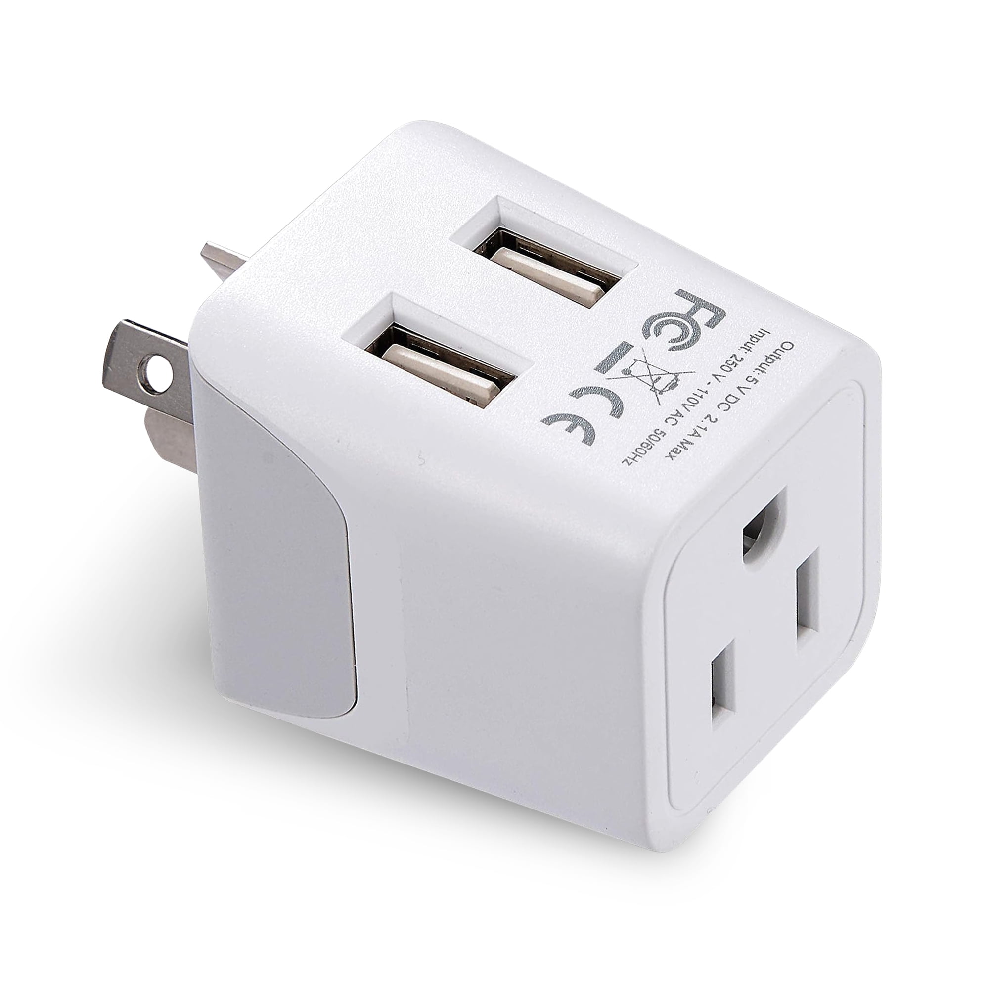 Ceptics CTU-16 Australia, China Travel Adapter Plug - Type I- Dual USB ...