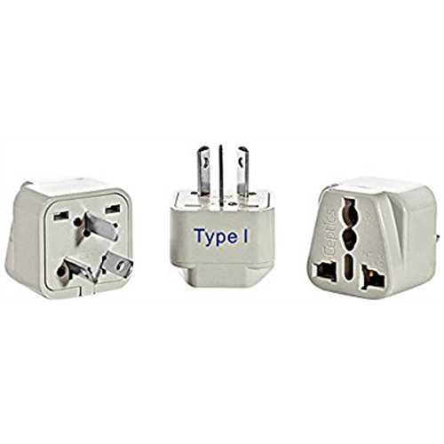 Ceptics Grounded Universal Plug Adapter for Australia, China (Type I ...