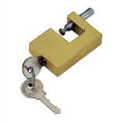 Cequent Products 7005300 Brass Trailer Hitch Coupler Lock - Walmart.com