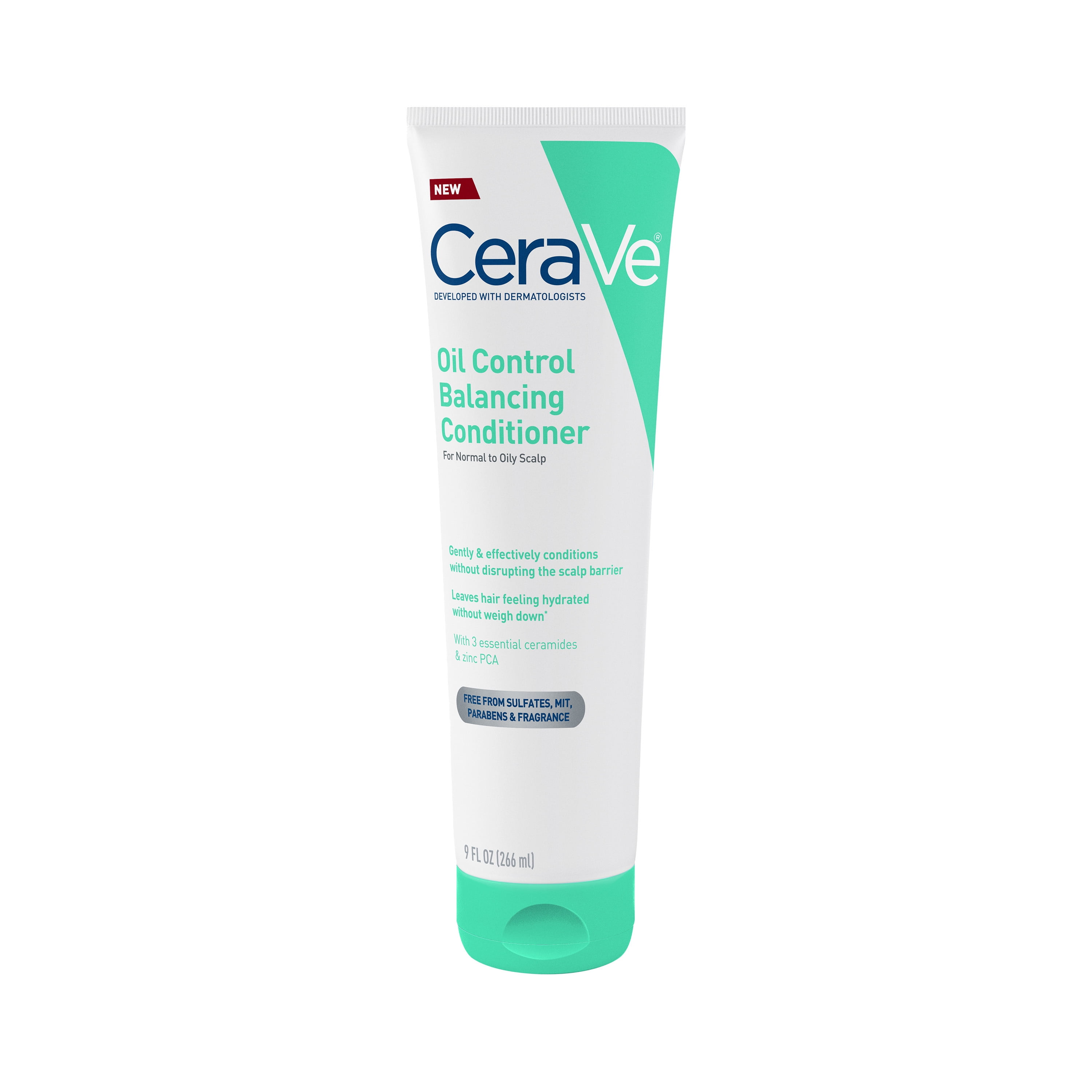 CeraVe Oil Control Balancing Conditioner for Normal to Oily Scalp ...