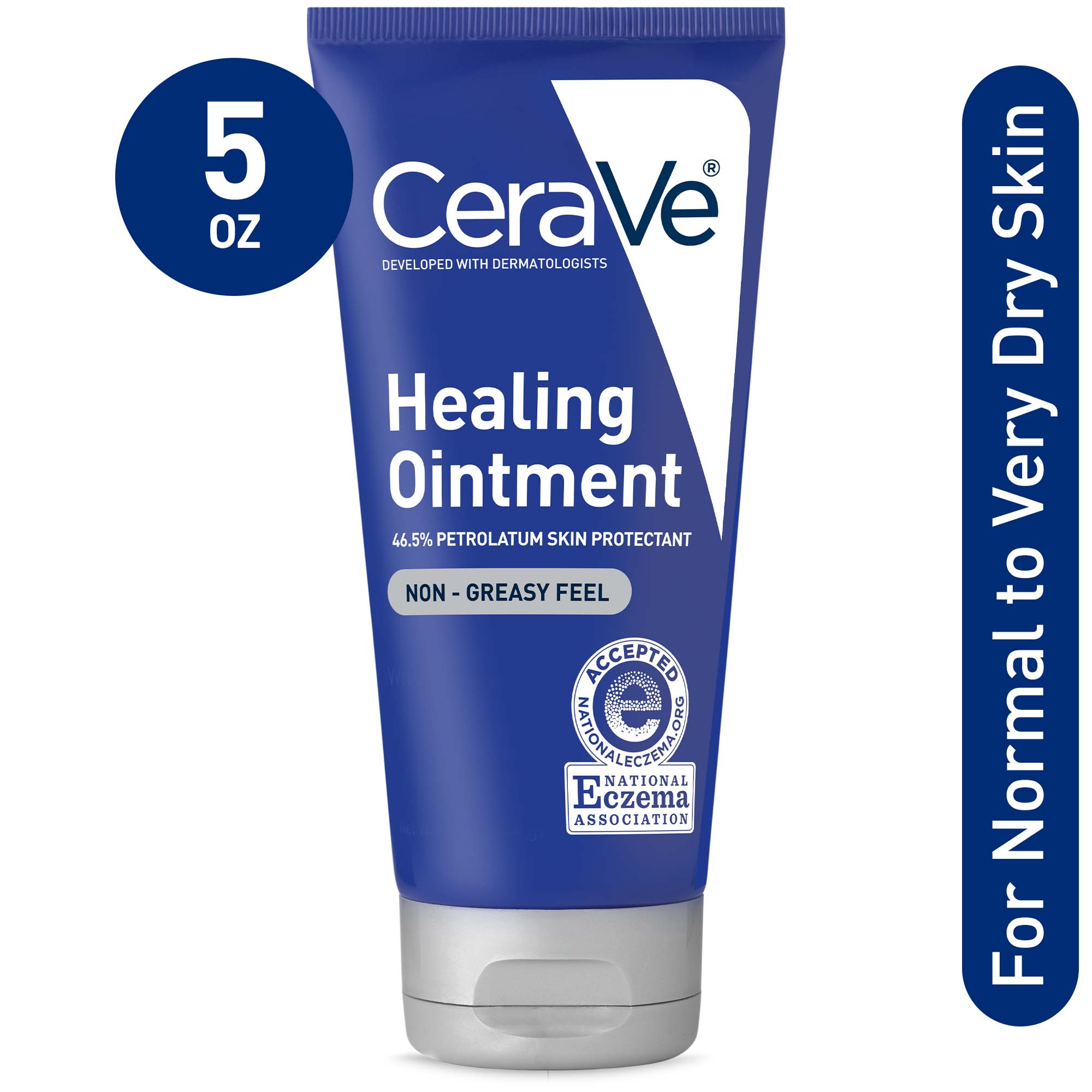 CeraVe Healing Ointment with Petrolatum for All Skin Types, 12 oz ...