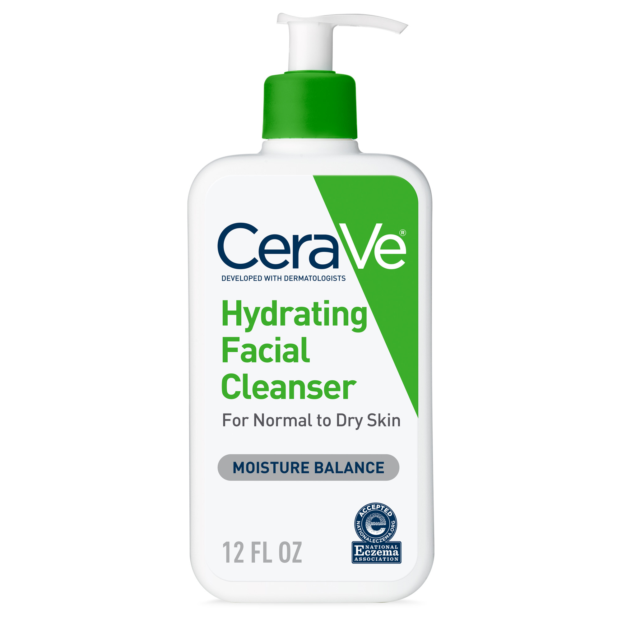 CeraVe Hydrating Facial Cleanser for Normal to Dry Skin, 16 fl oz ...