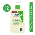 CeraVe Hydrating Foaming Oil Facial Cleanser with Hyaluronic Acid for ...
