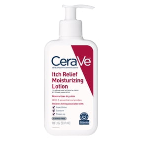 CeraVe Moisturizing Itch Relief Lotion with Pramoxine HSA/FSA Eligible ...