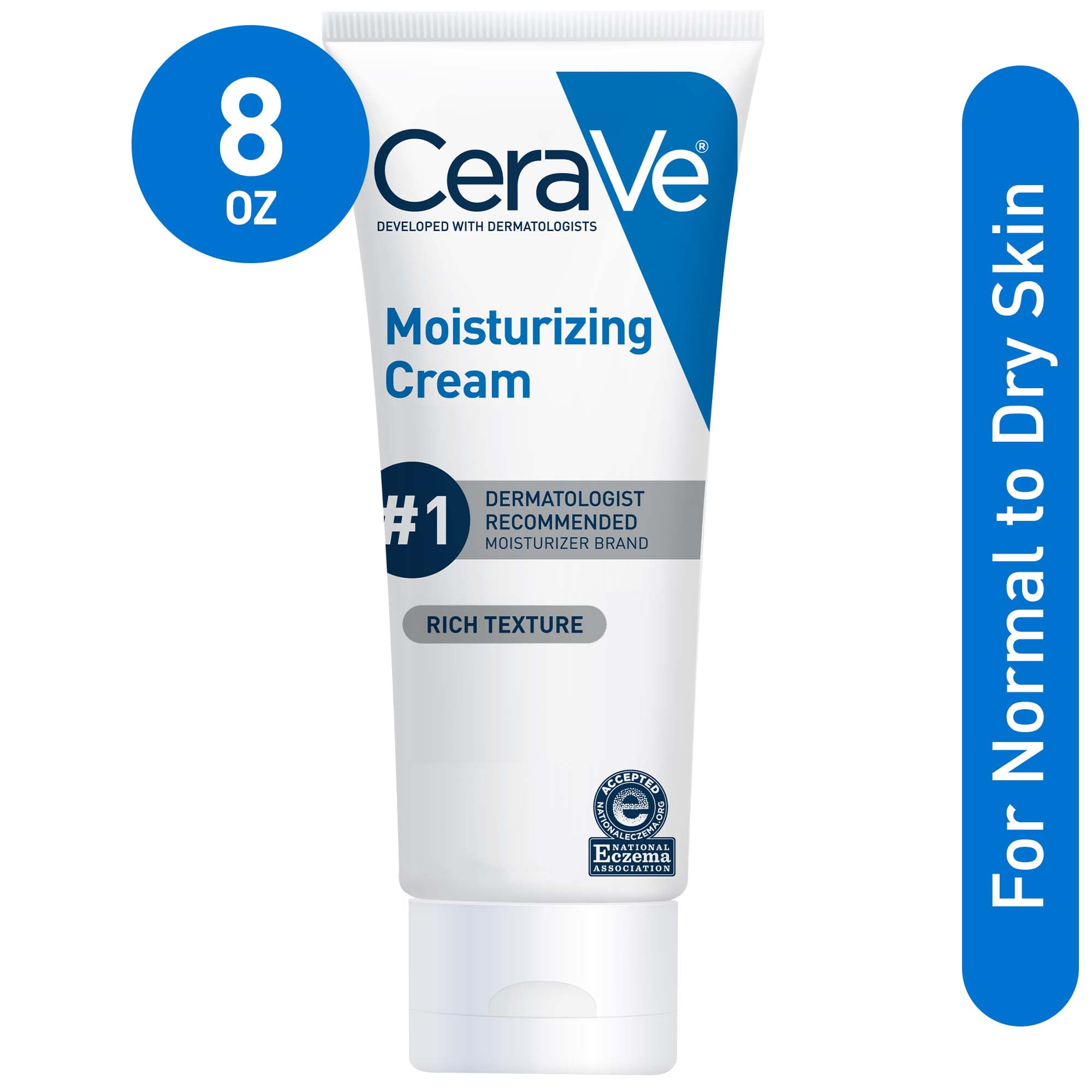 CeraVe Moisturizing Cream, Face Moisturizer & Body Lotion for Normal to ...