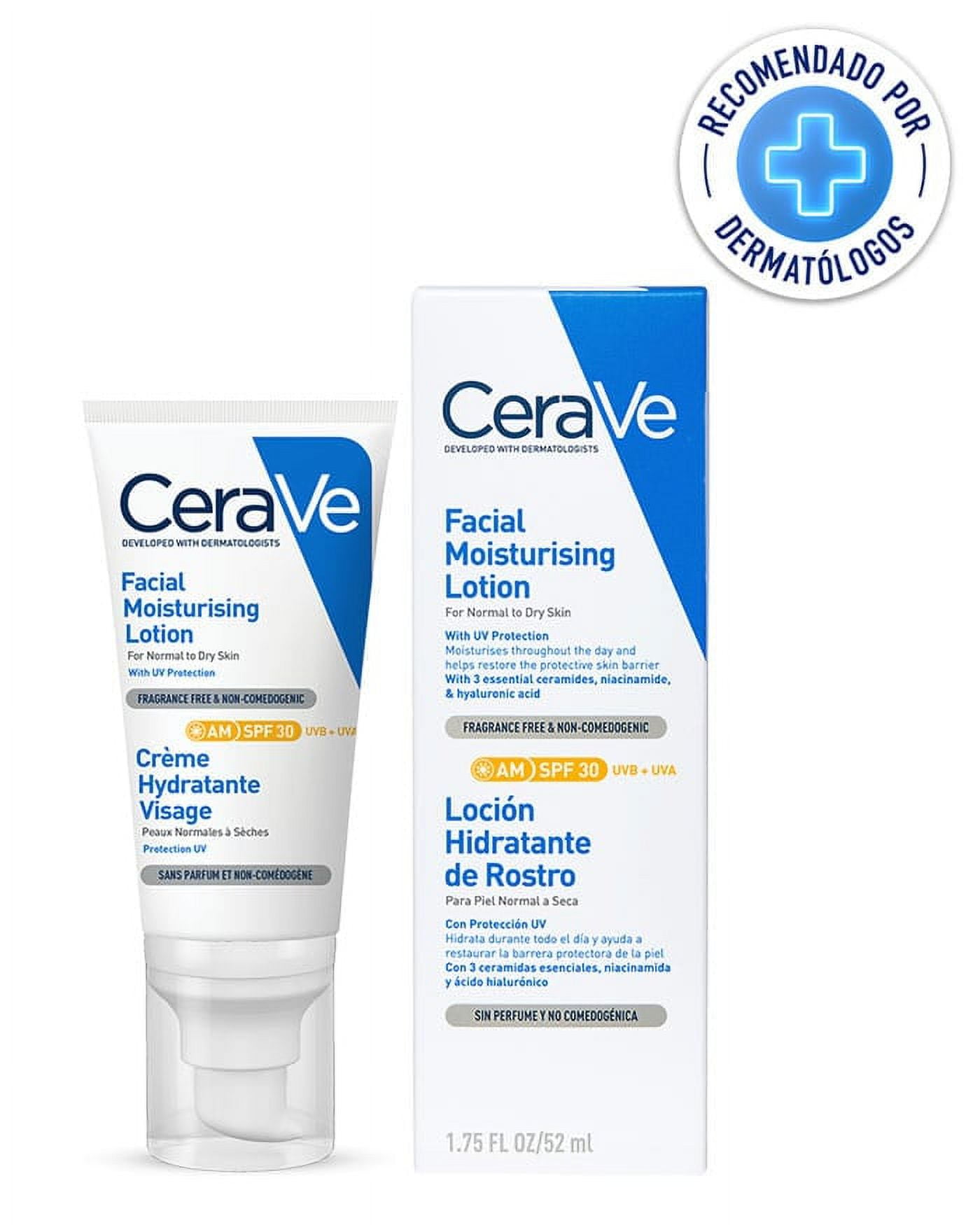 CeraVe - AM Facial Moisturising Lotion SPF50 for Normal to Dry Skin ...