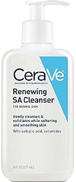 CeraVe Renewing SA Facial Cleanser: Cleansing Oil, Normal Skin Renewal ...