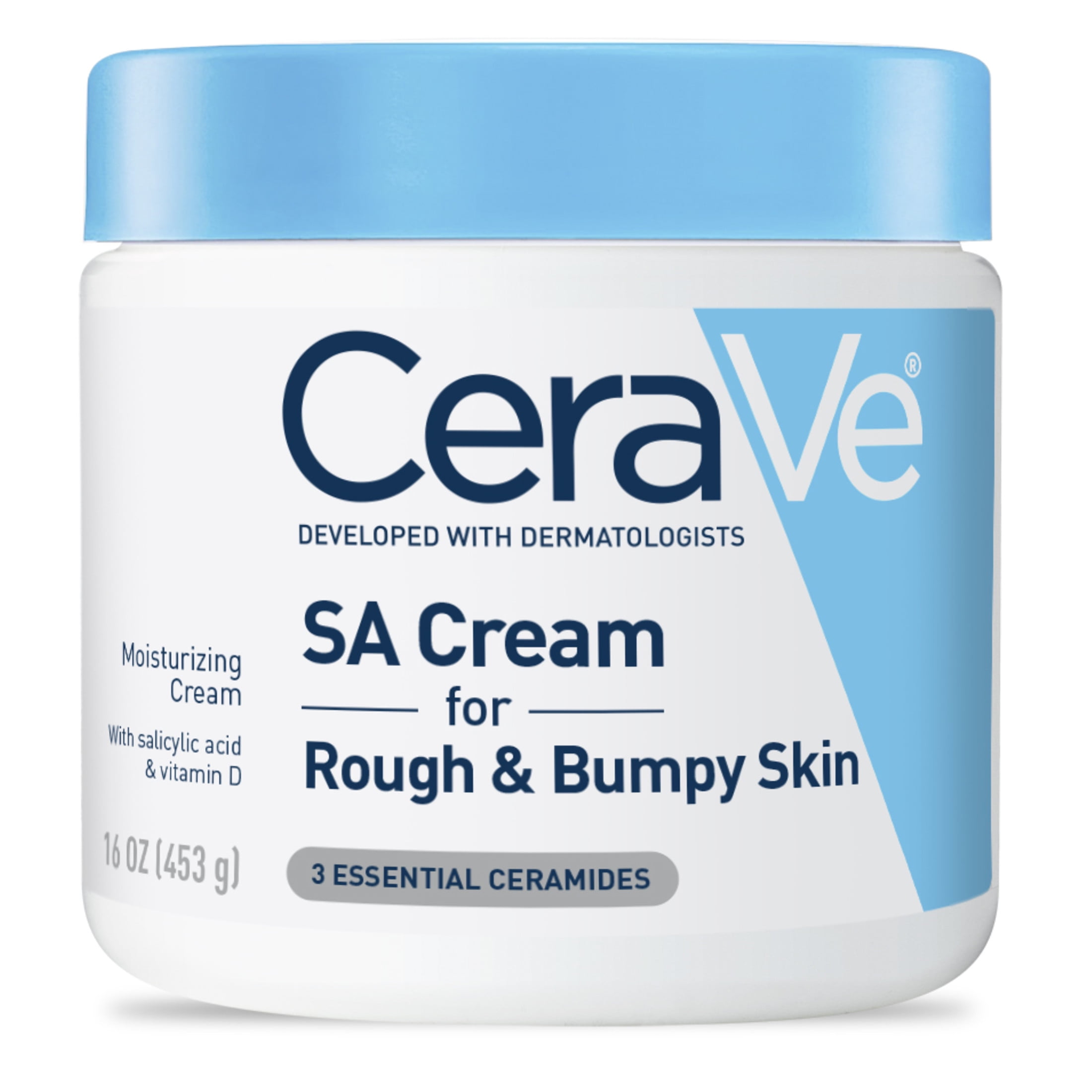 CeraVe SA Cream: Dry Moisturizer for Rough & Bumpy Skin, Smooth Skin ...