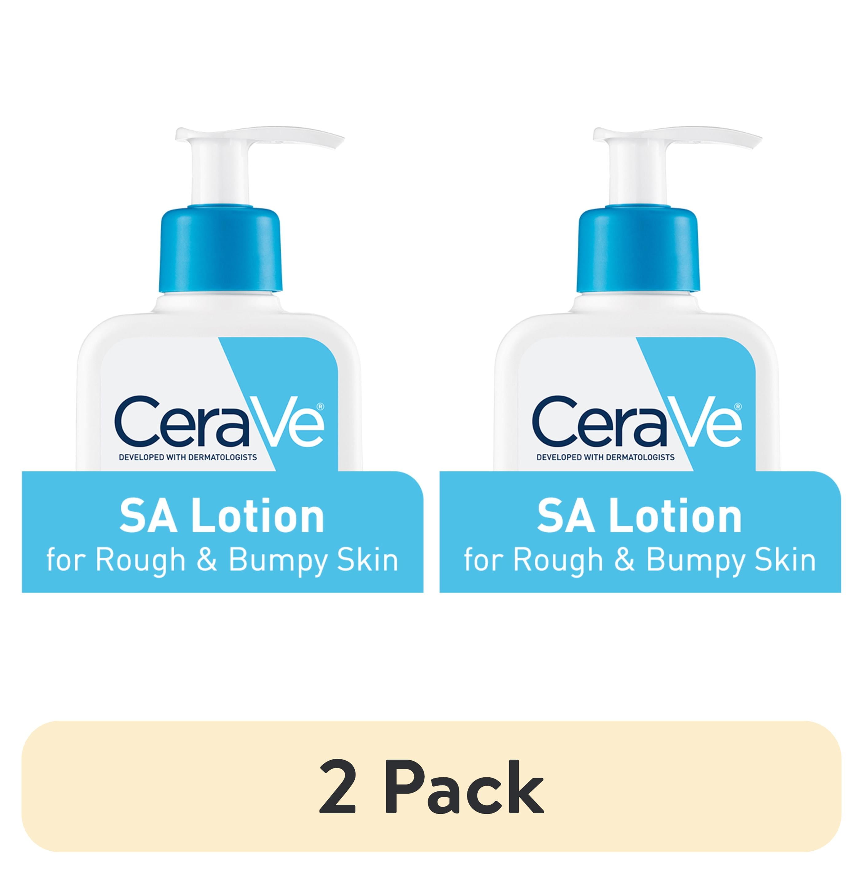 (2 pack) CeraVe SA Lotion For Rough & Bumpy Skin 8oz. - Walmart.com