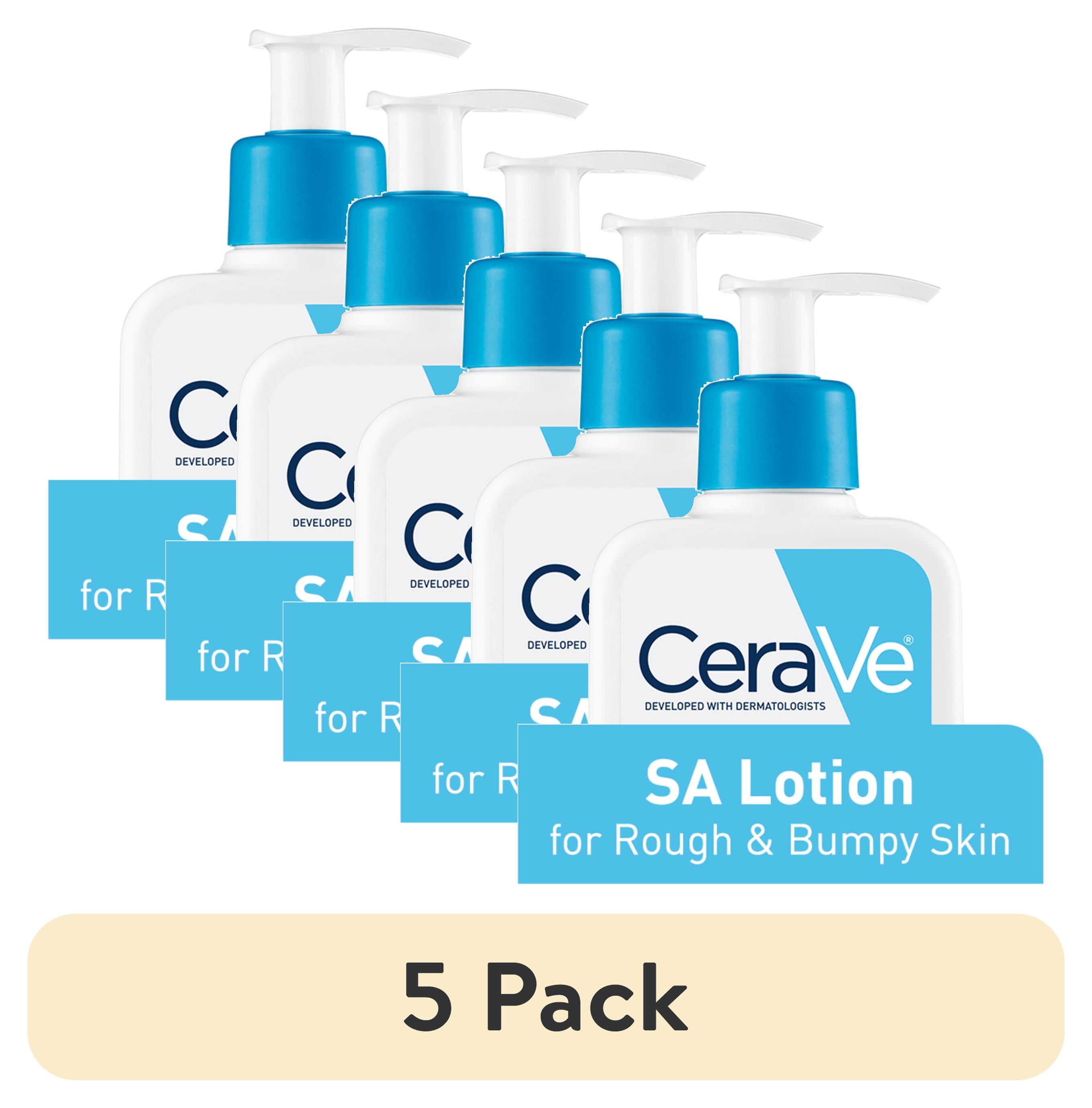 (5 pack) CeraVe SA Lotion For Rough & Bumpy Skin 8oz. - Walmart.com