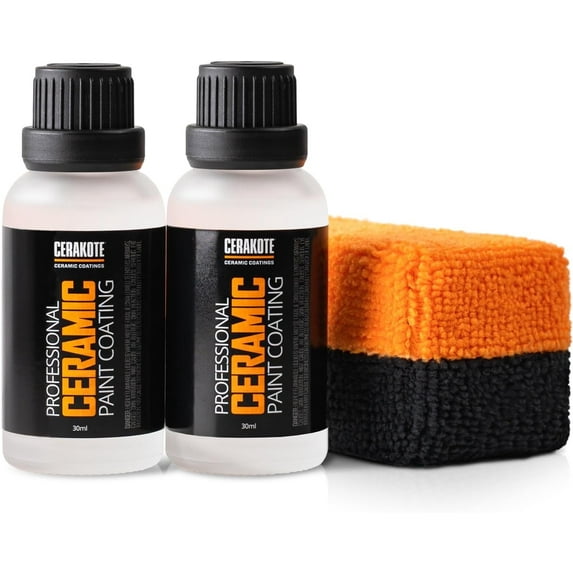 Cerakote, Ceramic Paint Coating, 30 ml 2-Pack, Hydrophobic High Gloss ...